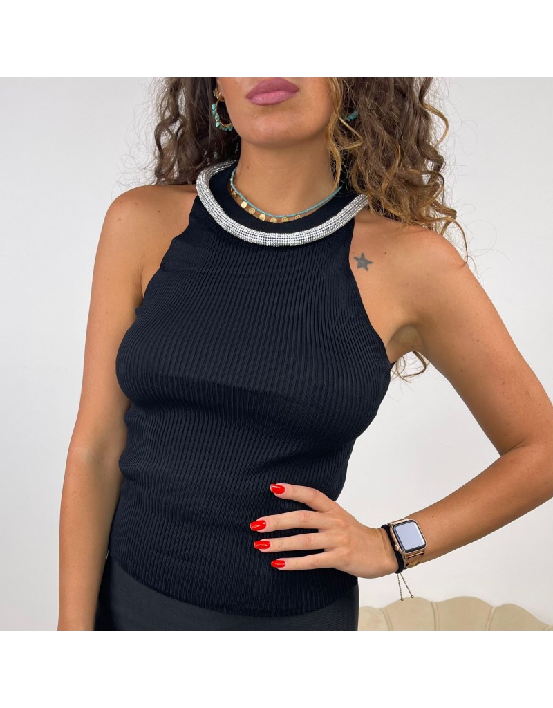 TOP STRASS NERO
